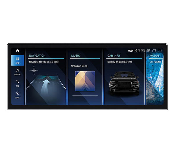 12.3'' Ultra-thin BMW E90 E91 E92 E93 CCC CIC Android 14 GPS CarPlay ...