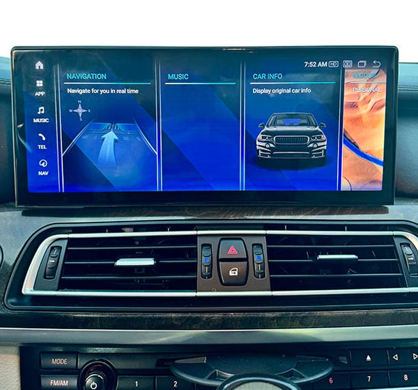 12.3'' Ultra Android 13 GPS CarPlay screen BMW 7er F01 F02 2009-2015 ...